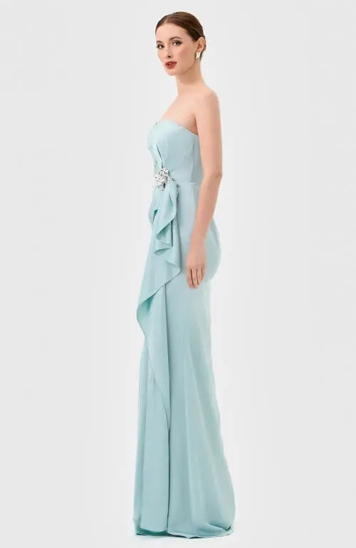 BARIANO Sereya Strapless Gown