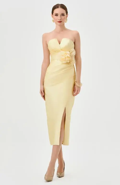 BARIANO Raina Strapless Midi