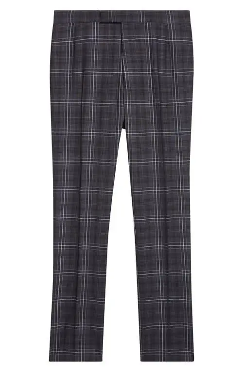 Thom Browne Plaid Wool Backstrap Trousers - Black