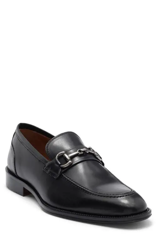 Nordstrom Italian Collection Manarola Bit Loafer - Black Leather