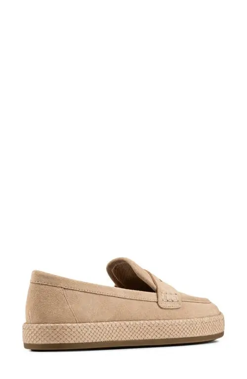 DONALD PLINER Genova Platform Loafer - Sand