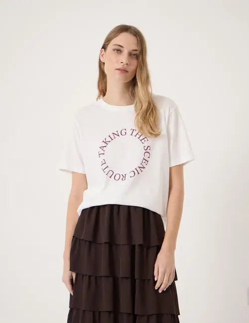HUSH Taking The Scenic Route Graphic T-shirt