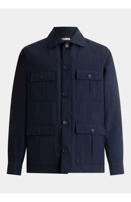 Bally Overshirt In Nylon