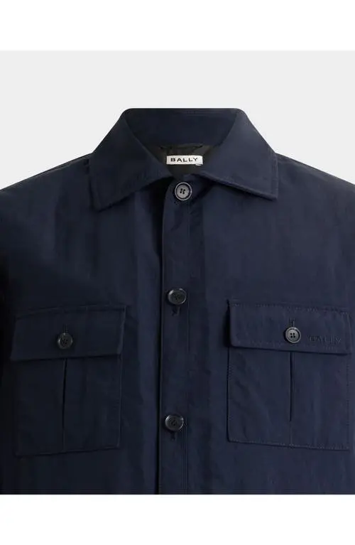 Bally Overshirt In Nylon
