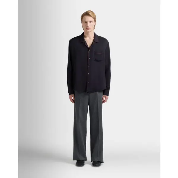 Bally Christmas Capsule Shirt In Twill