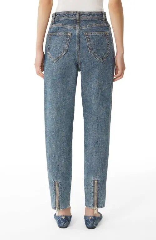 LANVIN Zipped Denim Pants - Pale Blue