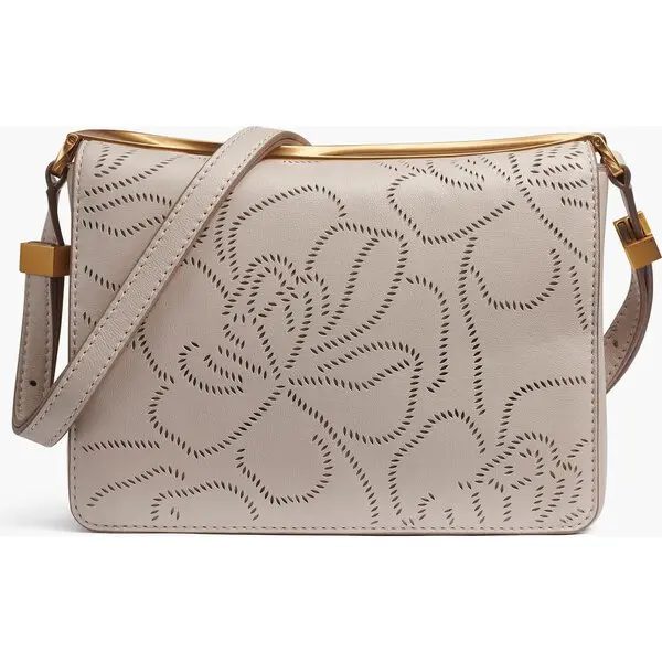 Donna Karan New York Jericho Floral Perf Shoulder - Sand