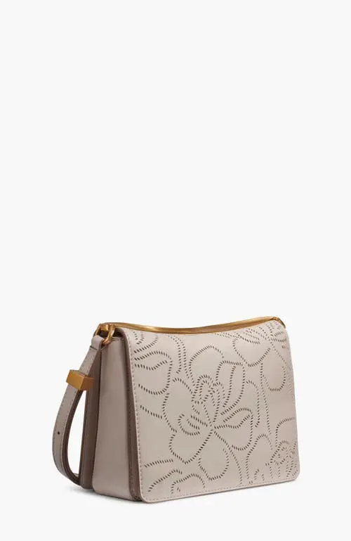 Donna Karan New York Jericho Floral Shoulder Bag - Sand