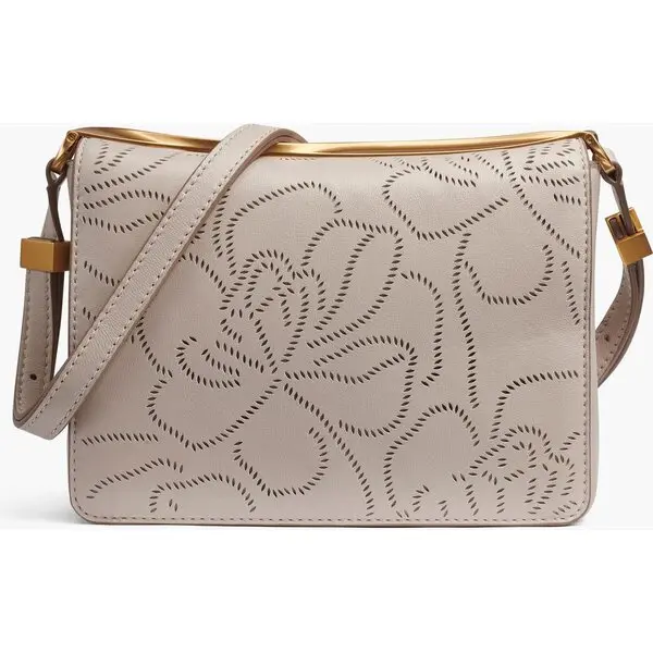 Donna Karan New York Jericho Floral Shoulder Bag - Sand