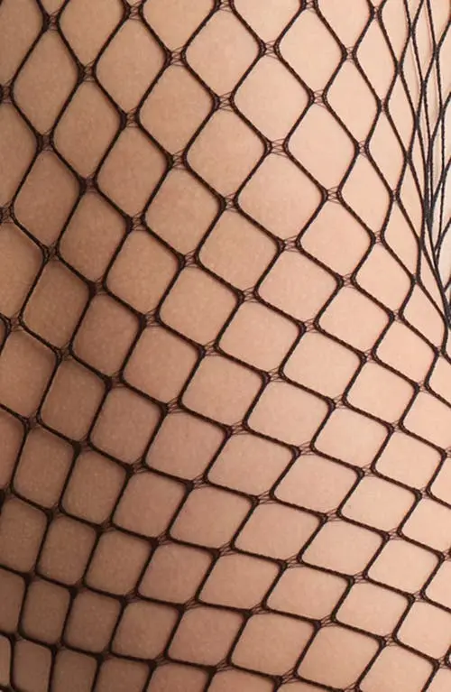 Nordstrom Sheer Fishnet Tights - Black