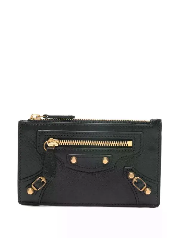 Balenciaga Le City Leather Cardholder - Black