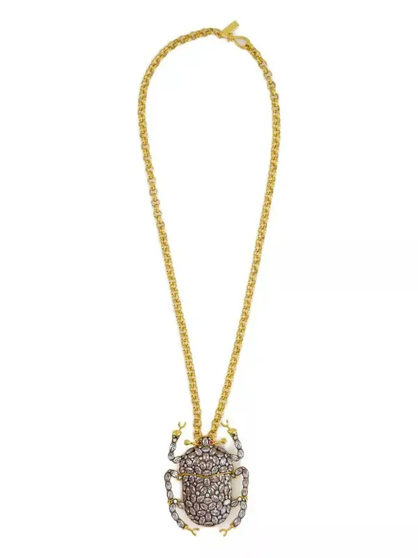 Begum Khan Pharaoh Necklace - Silver
