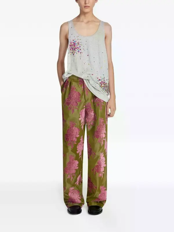 Dries Van Noten Sequin-embellished Tank Top