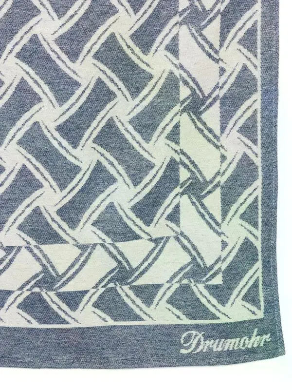 DRUMOHR Patterned Cotton Beach Towel