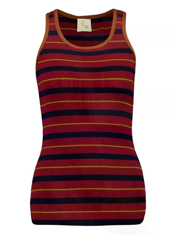PAULA Striped Tank Top