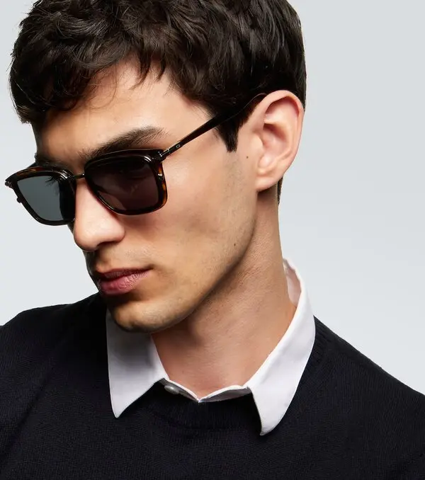 Dior Square Sunglasses - Brown