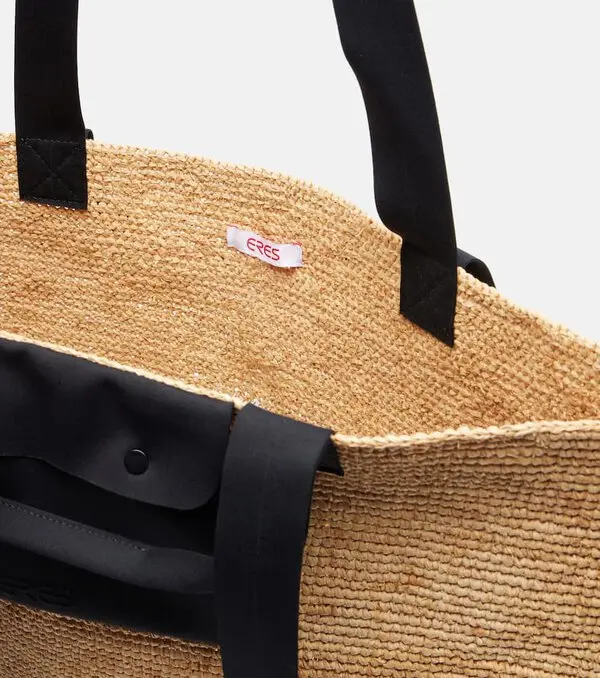 ERES Raffia Tote Bag - Beige