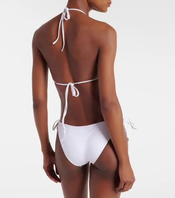 Melissa Odabash Costa Bikini Bottoms - White
