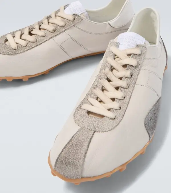 MAISON MARGIELA Sprinters Leather Sneakers - White