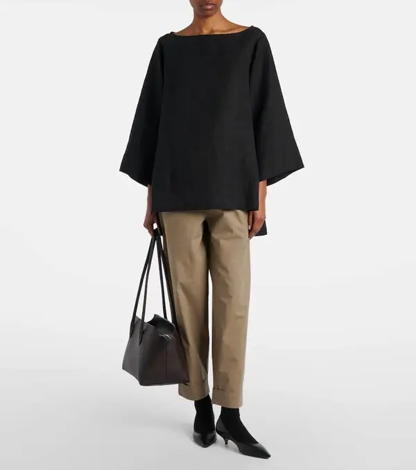 THE ROW Terrasse Leather Shoulder Bag