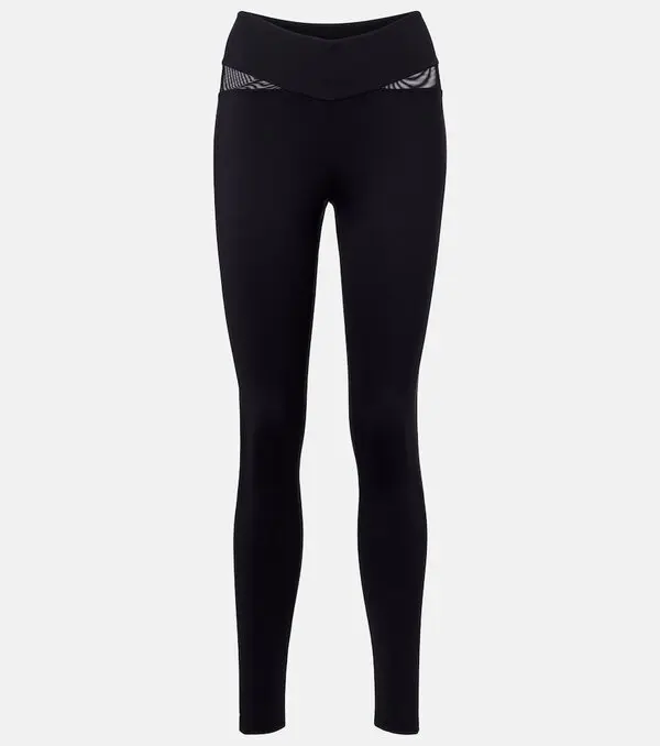 ERES Comaneci Tulle-trimmed Leggings - Black