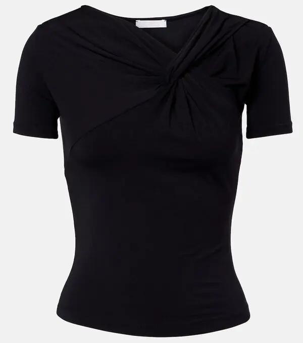 ERES Gathered T-shirt - Black