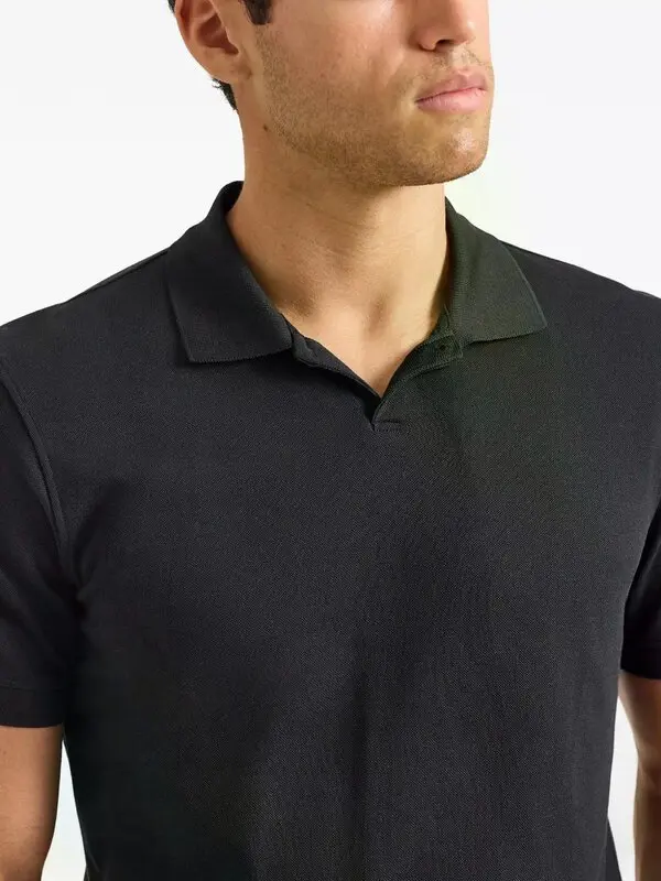 Orlebar Brown Bruno Pique Polo Shirt - Black