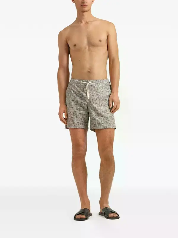 Orlebar Brown Bulldog Drawcord Swim Shorts - Neutrals