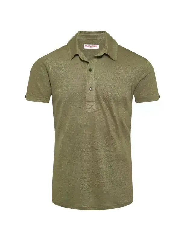 Orlebar Brown Sebastian Short-sleeve Polo Shirt - Green