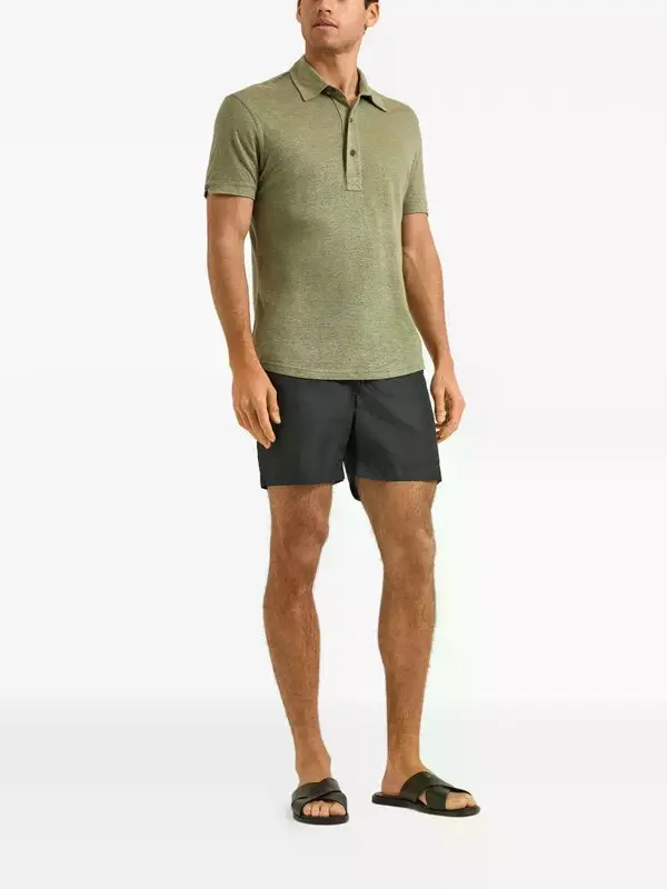 Orlebar Brown Sebastian Short-sleeve Polo Shirt - Green