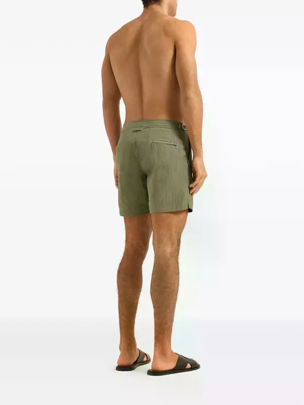 Orlebar Brown Bulldog Buckle Swim Shorts - Green