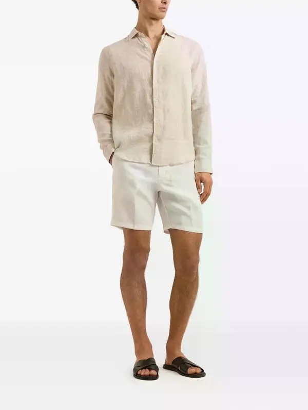 Orlebar Brown Giles Buttoned Long-sleeve Shirt