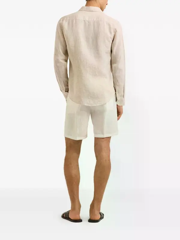 Orlebar Brown Giles Buttoned Long-sleeve Shirt