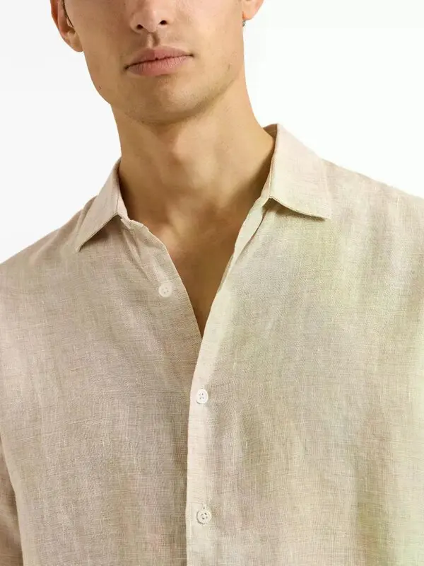 Orlebar Brown Giles Buttoned Long-sleeve Shirt