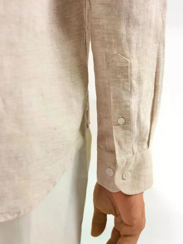 Orlebar Brown Giles Buttoned Long-sleeve Shirt