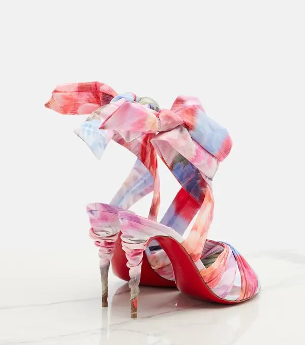 CHRISTIAN LOUBOUTIN Affabula Floral Sandals