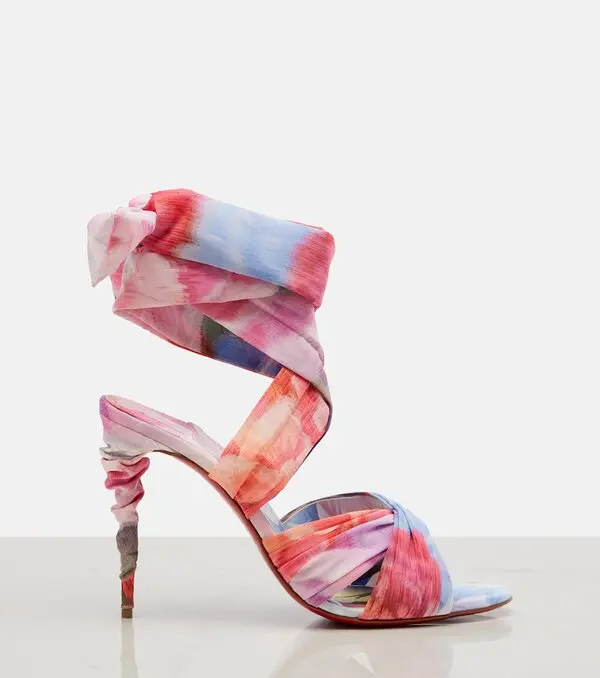 CHRISTIAN LOUBOUTIN Affabula Floral Sandals