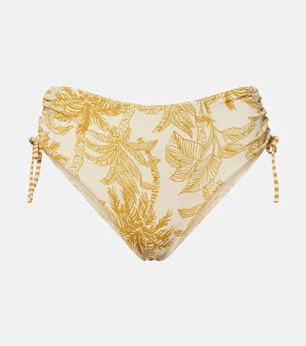ERES Voyageuse Printed Bikini Bottoms - Yellow