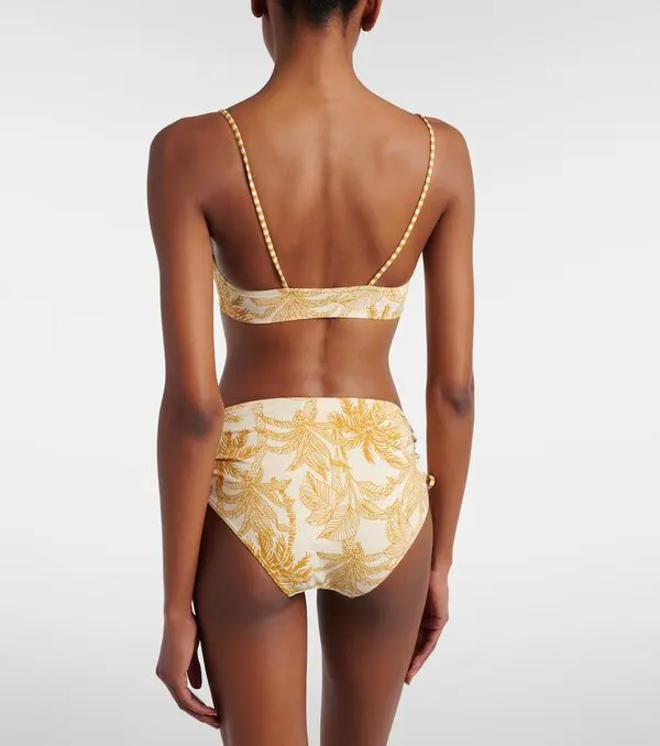 ERES Voyageuse Printed Bikini Bottoms - Yellow