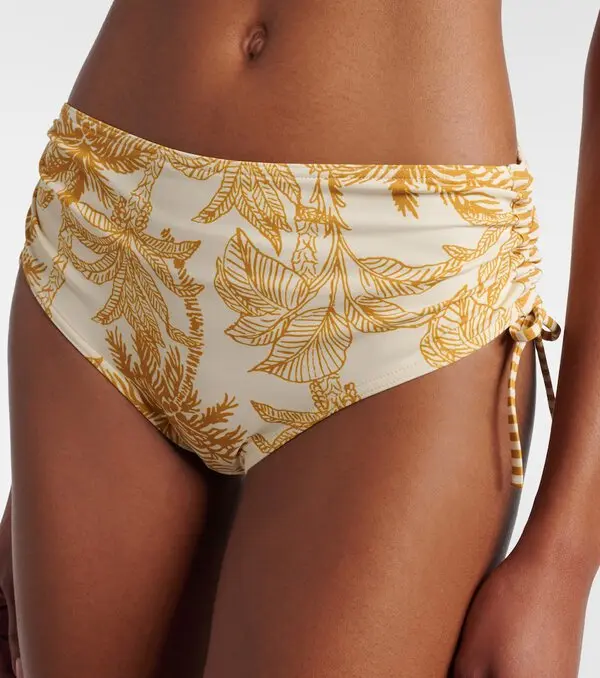 ERES Voyageuse Printed Bikini Bottoms - Yellow