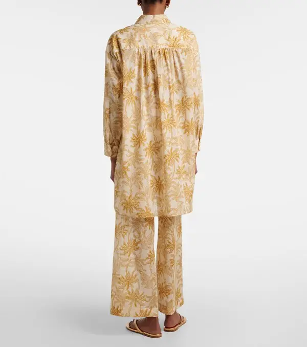 ERES Printed Wide-leg Pants