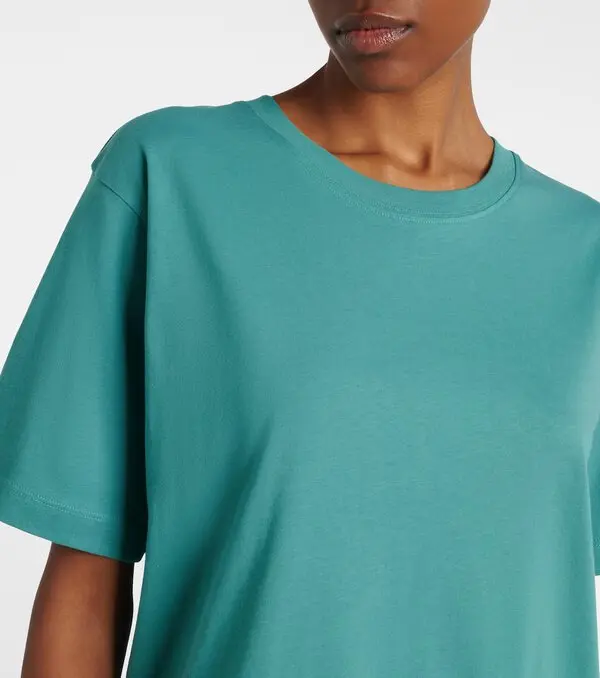 Dries Van Noten Cotton Jersey T-shirt - Blue