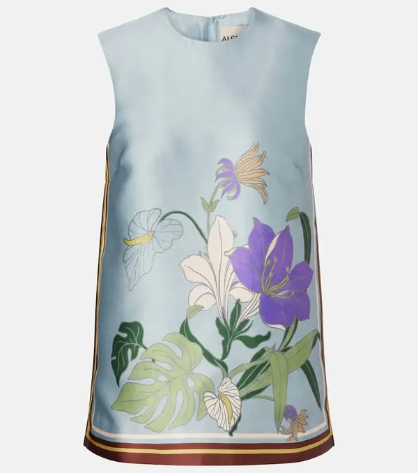 ALEMAIS Alfie Floral Top - Blue