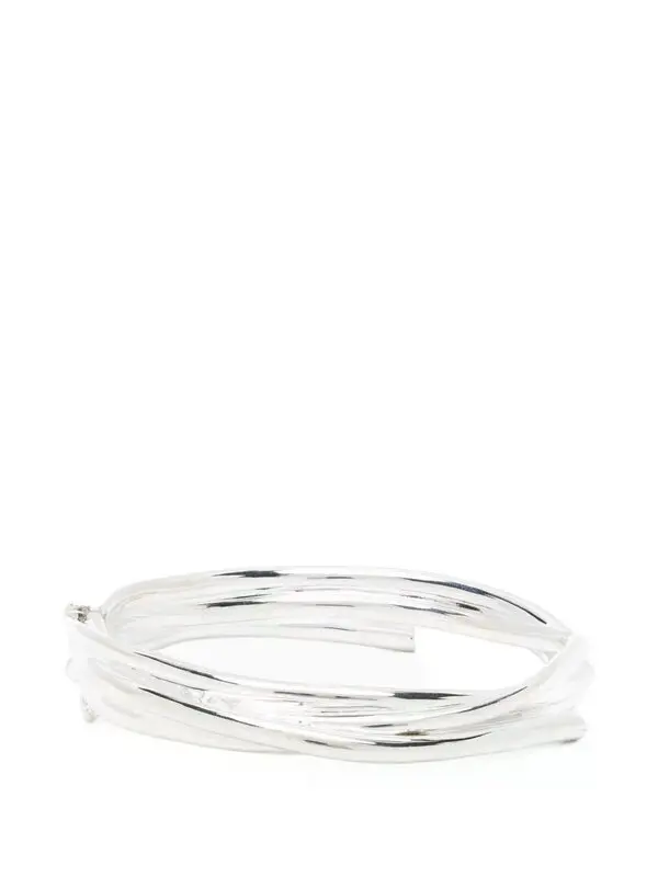 Completedworks Sculptural Bangle Bracelet - Silver
