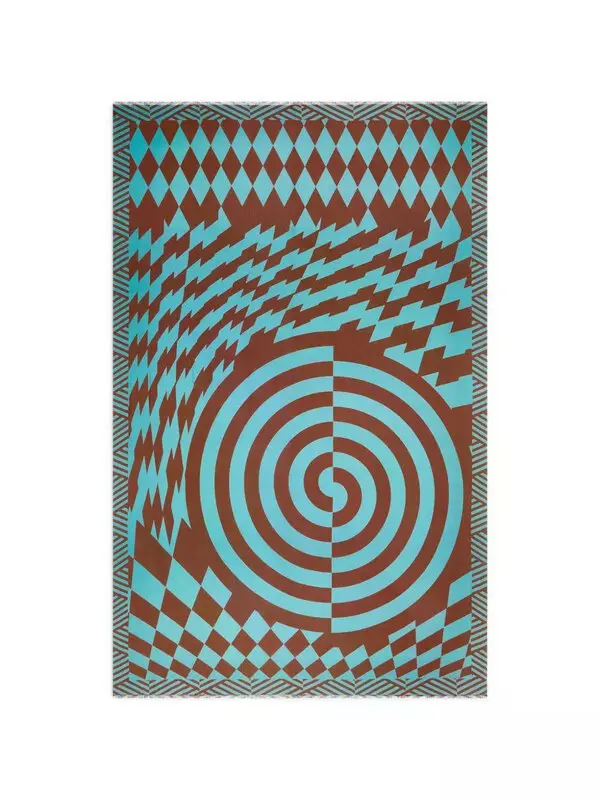 Dries Van Noten Geometric-print Pareo