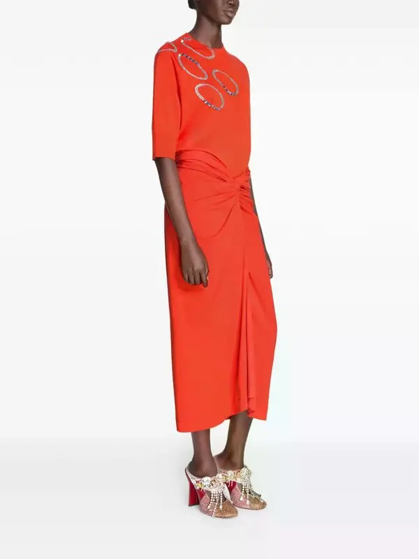Dries Van Noten Embellished Short-sleeve Top