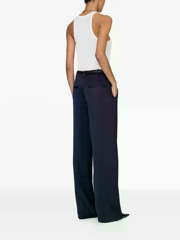 ANINE BING Trent Trousers - Blue