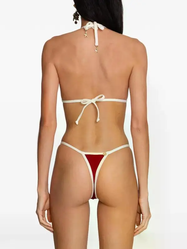AMIR SLAMA Tie-fastening Bikini Set