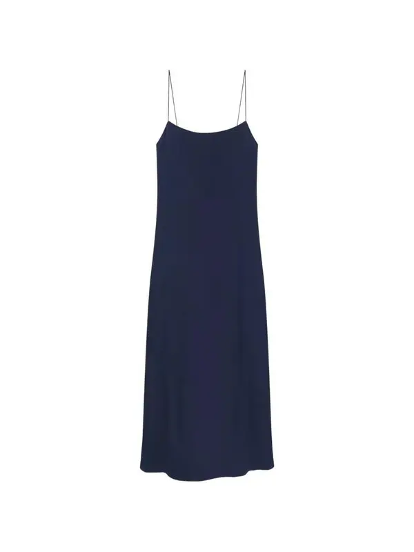 ANINE BING Mae Spaghetti-strap Maxi Dress - Blue