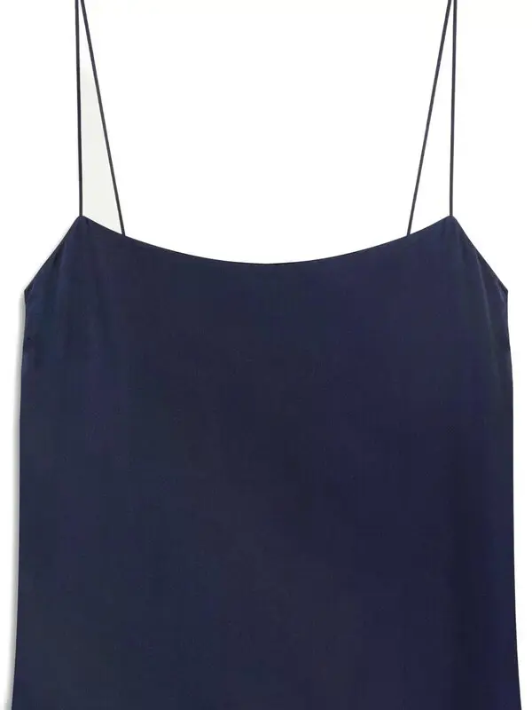 ANINE BING Mae Spaghetti-strap Maxi Dress - Blue